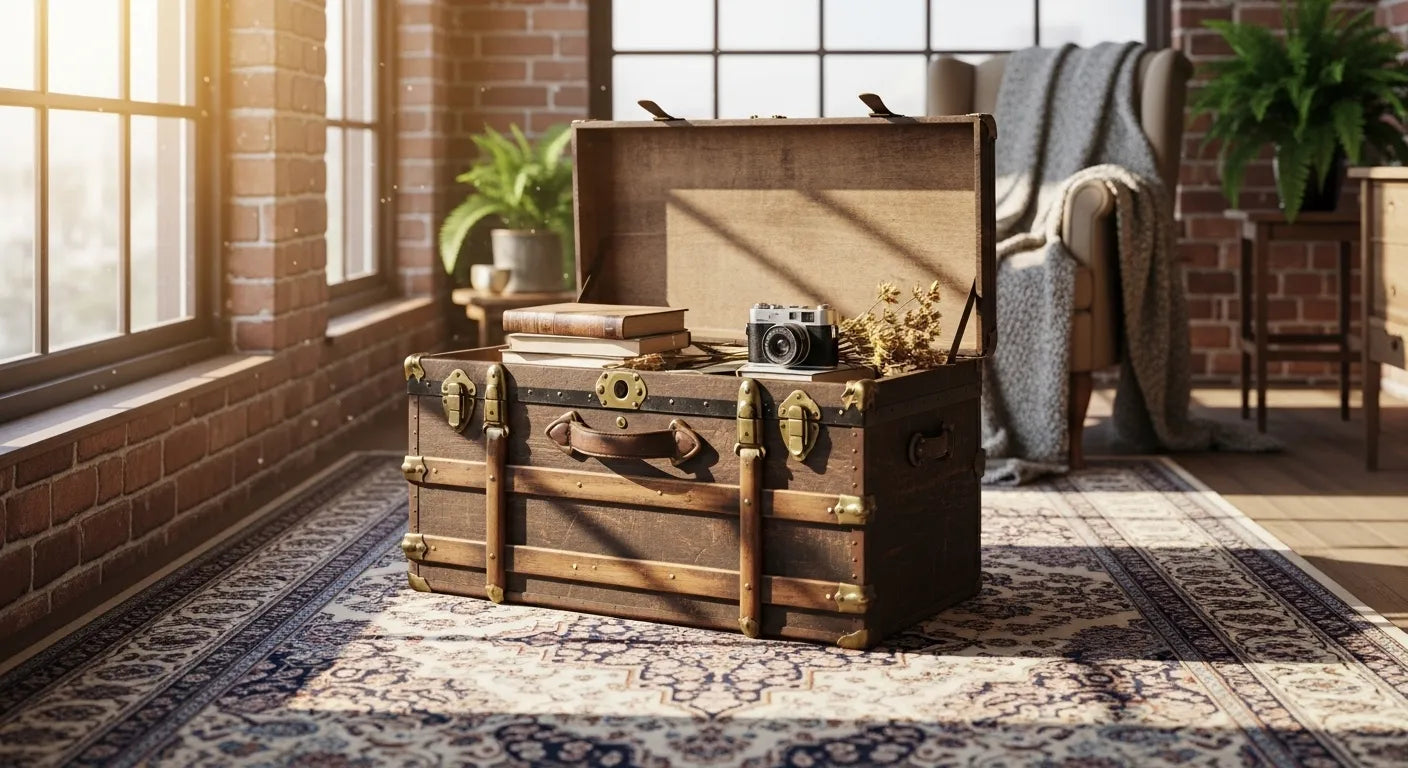 Storage Trunks - Decorative Trunks & Vintage Chests | ALON FURNITURE